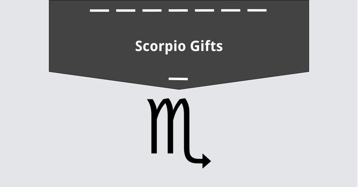 25 Super Scorpio Gifts That Are Sure To Surprise - GiftTable